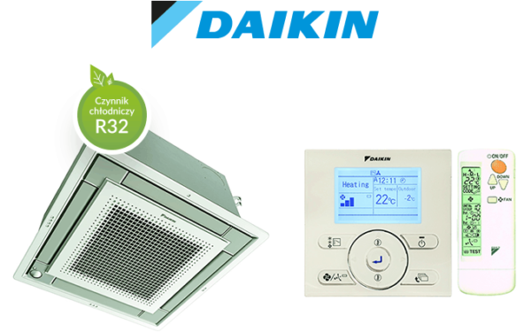 Daikin Multi Split cassette units - Climapolska | Warsaw