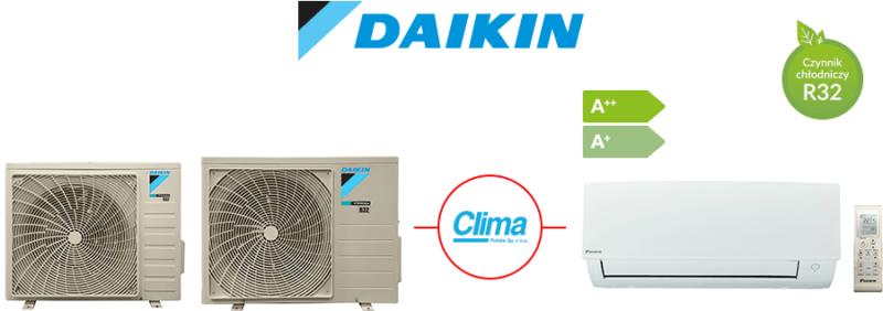 DAIKIN SENSIRA plus - Wall mounted unit FTXC-B + RXC-B