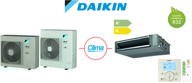Sky Air Daikin Duct Units - Climapolska | Warsaw